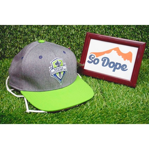 adidas | Accessories | Nwt Seattle Sounders Adidas Snack Back Hat Mens ...